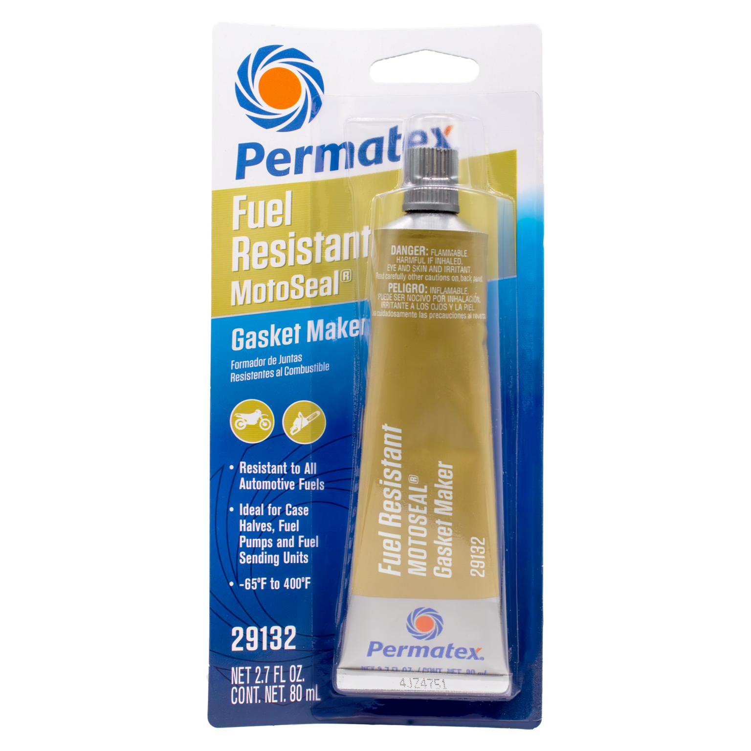Permatex Australia - MotoSeal 1 Ultimate Gasket Maker Grey 80mL