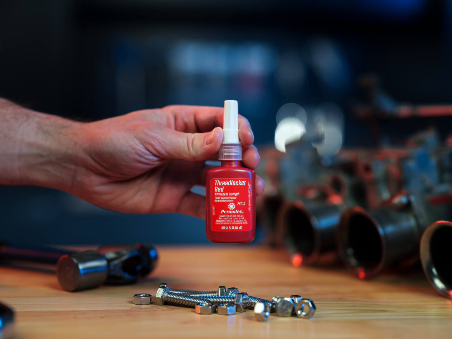 Permatex Australia - Permanent Strength Threadlocker Red 10mL