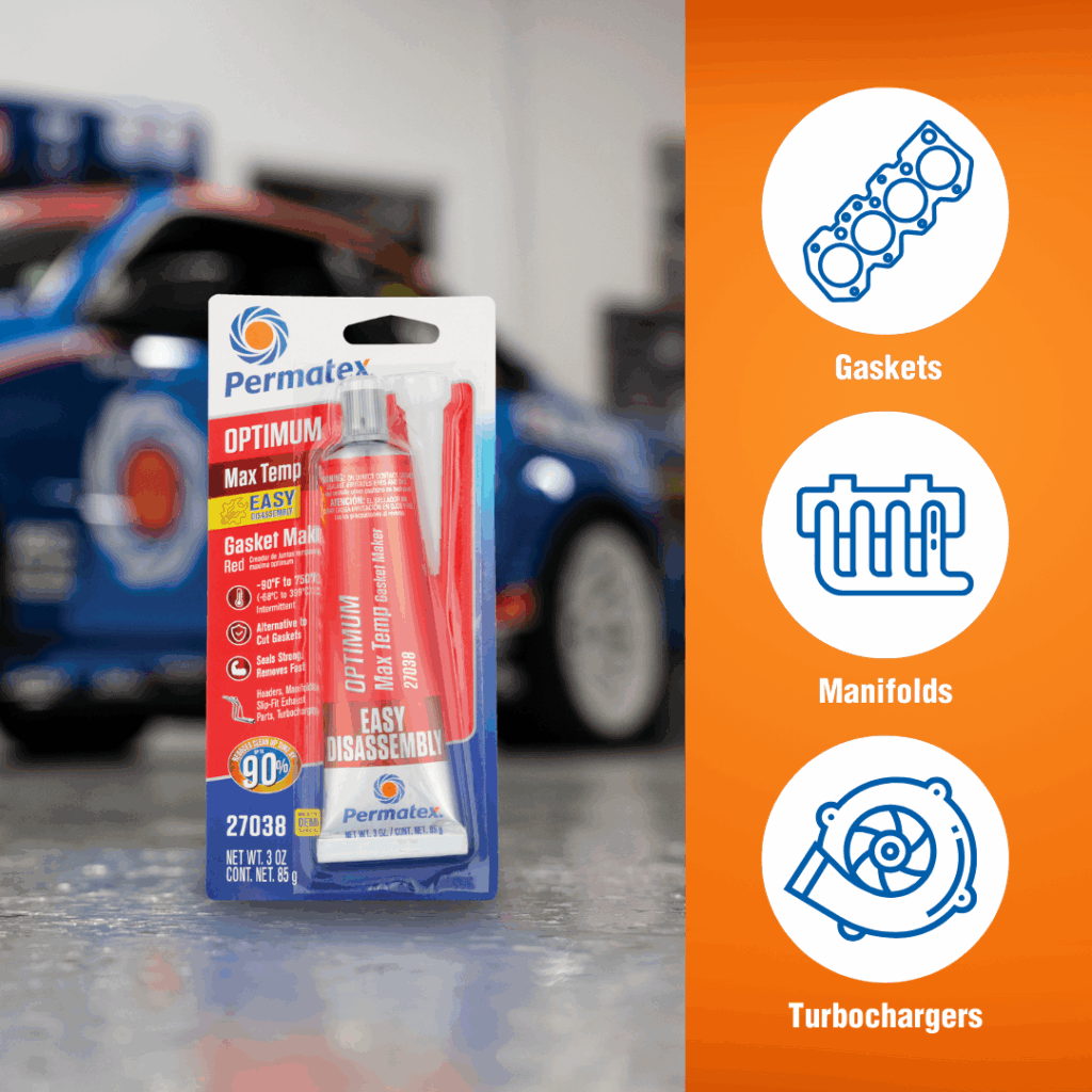 Permatex Australia - Optimum Easy-Disassembly Red Gasket Maker 85g